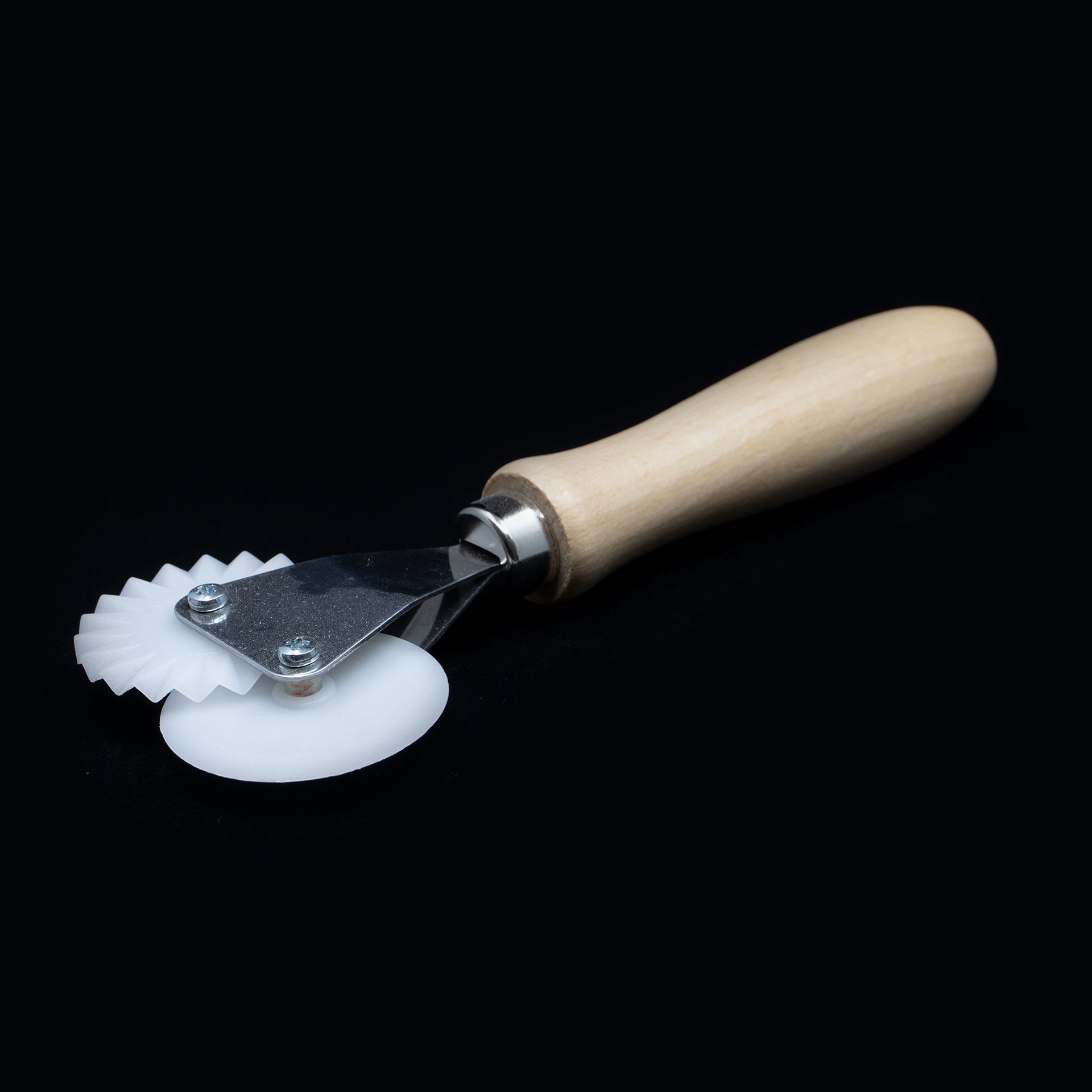 Pasta Cutter, Dual Fluted & Straight Blades, Delrin – Italiana FoodTech ...